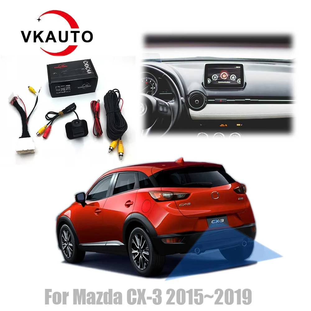 Vkauto Rear View Camera For Mazda Cx3 Cx-3 2015 2016 2017 2018 2019 C18 ...