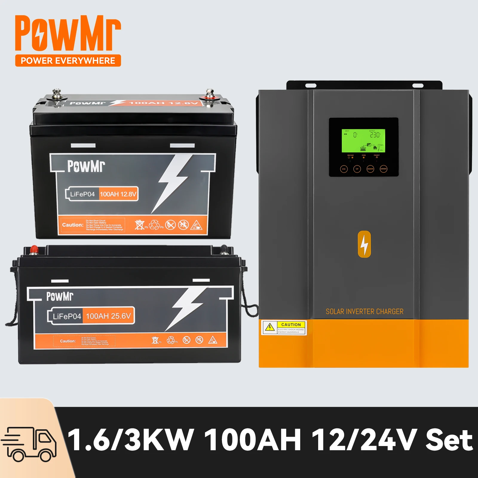 PowMr-Hybrid-Solar-Inverter-100AH-Battery-3KW-1-8KW-1-6KW-12V-24V ...