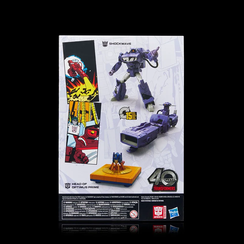 Подарочная коллекция Hasbro Transformers Generations Shockwave Comic ...