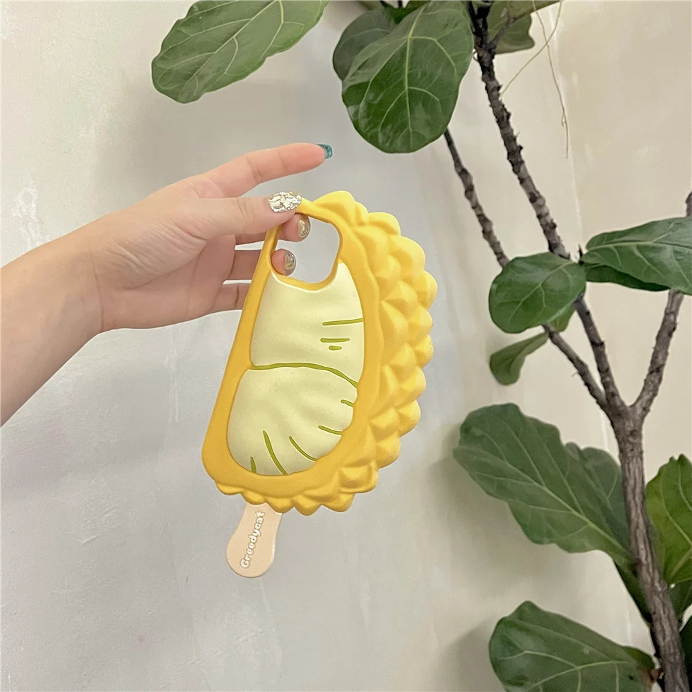 Creative-Durian-Model-Phone-Cases-For-iPhone-11-12-13-14-15-Pro-Max ...
