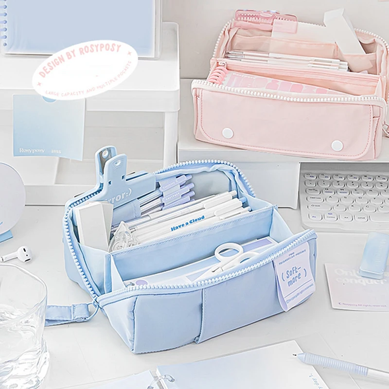 Pencil case with lots of pockets store