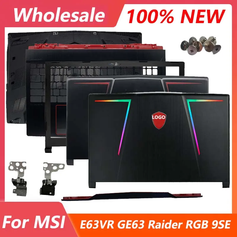 Cubierta trasera LCD para MSI, E63VR, GE63, Raider, RGB, 9SE, 9SG, 9SF ...