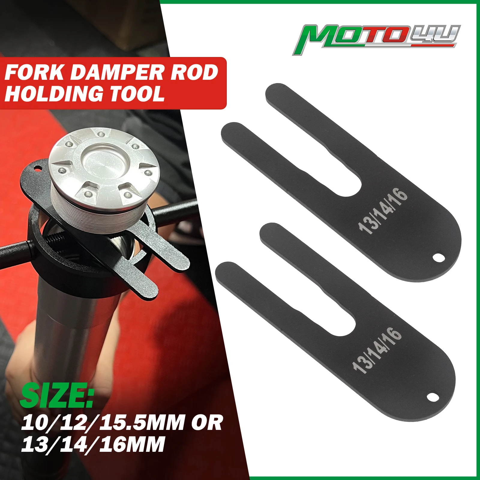 13/14/16mm Fork Damper Rod Holding Tool Motorcycle Maintenance ...