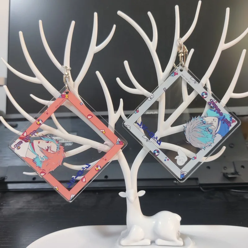 6CM-BLUE-LOCK-Anime-Figures-Cosplay-Acrylic-Double-Sided-Keychains-New ...