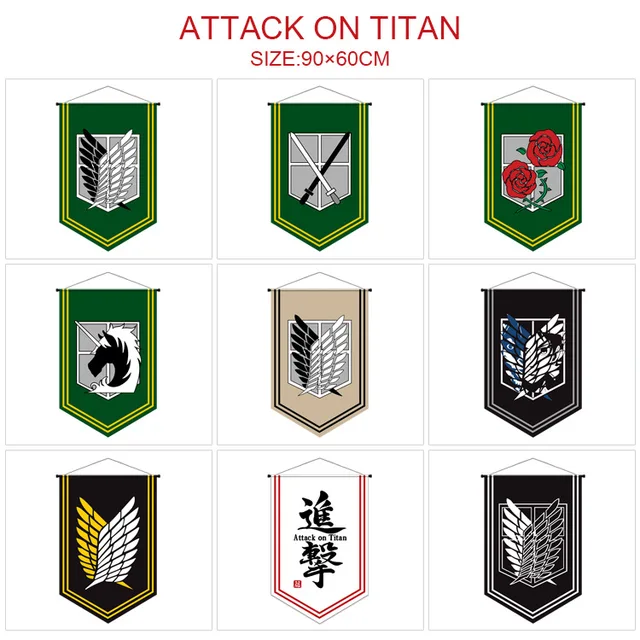 Attack On Titan Military Logos