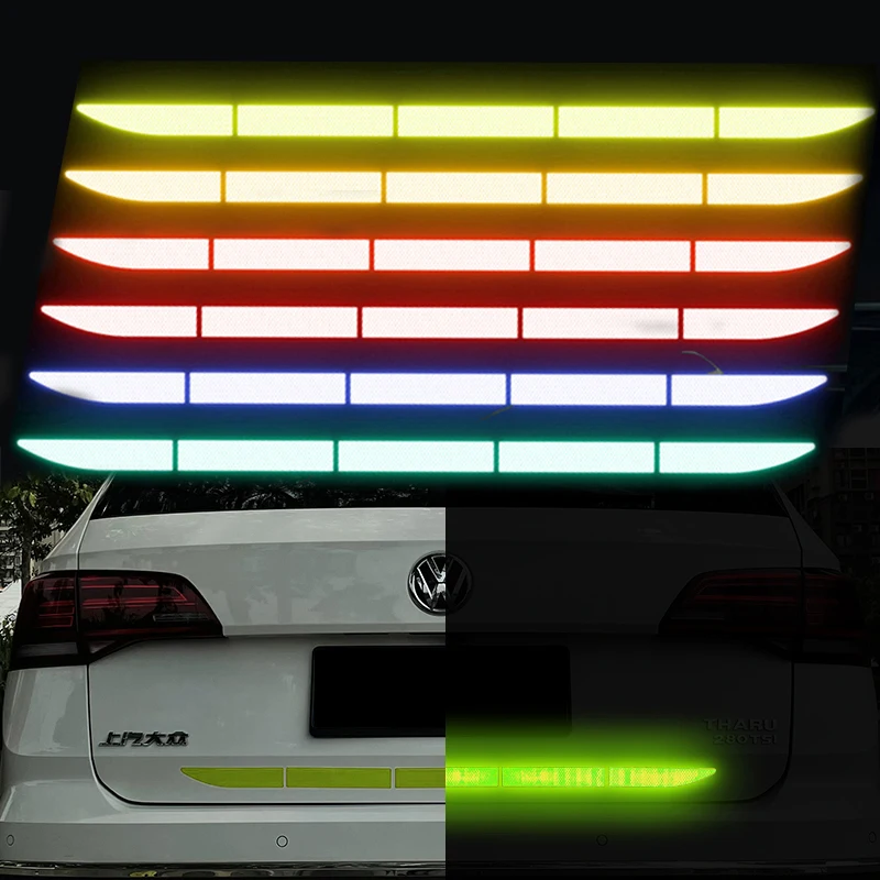 Car-Trunk-Reflector-Stickers-Warning-Safety-Tape-Reflex-Night-Warning ...
