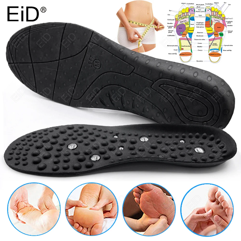 Magnetic-Therapy-Insoles-16-Pieces-Magnet-Massage-Foot-Acupressure ...
