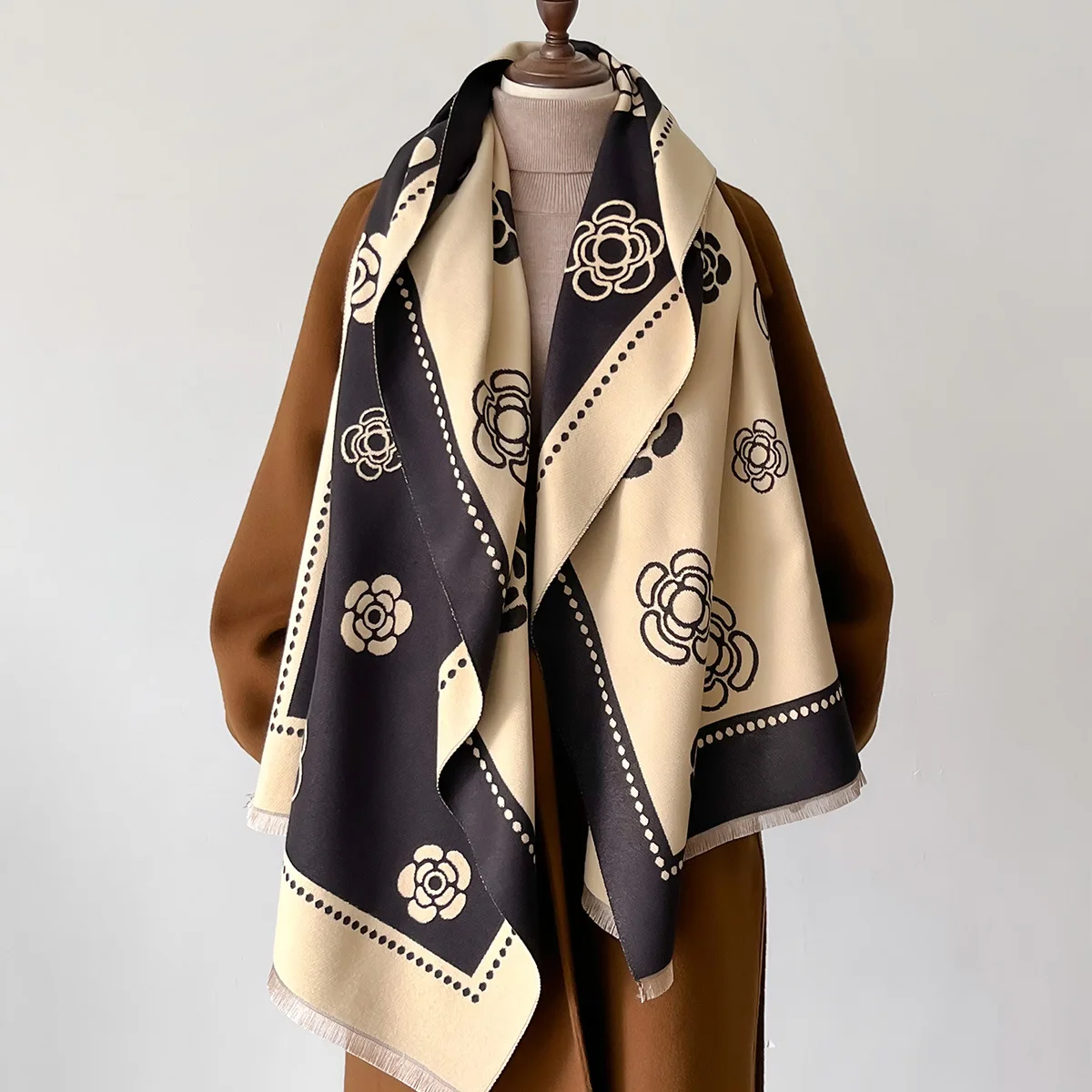 Women-Winter-Scarf-2024-Luxury-Design-Floral-Autumn-Cashmere-Scarves ...