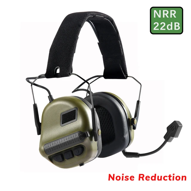 Tactical Electronic Shooting Earmuff Anti-noise Headphone Sound ...