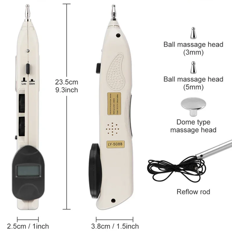 Electronic-Acupuncture-Pen-Massager-Digital-Display-Point-Detector-Pain ...