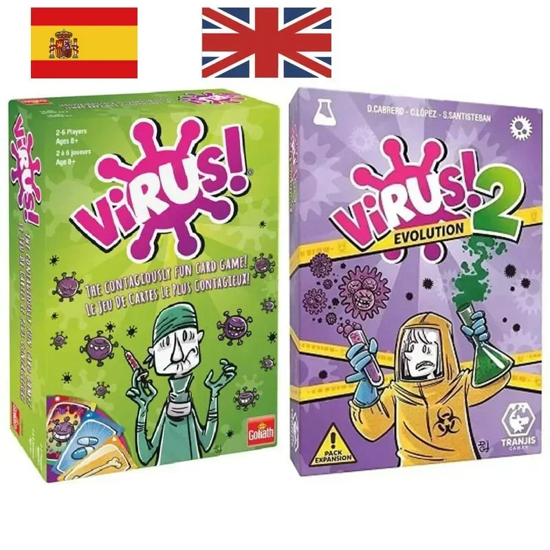 Juego-de-mesa-Virus-juego-de-cartas-divertido-versi-n-en-espa-ol-ingl-s ...