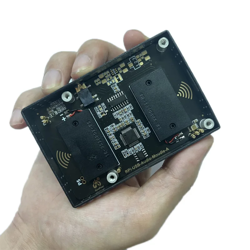 Raspberry-Pi5-USB-Audio-Sound-Card-Moudle-HAT-Earphone-Jack-Buzzer ...