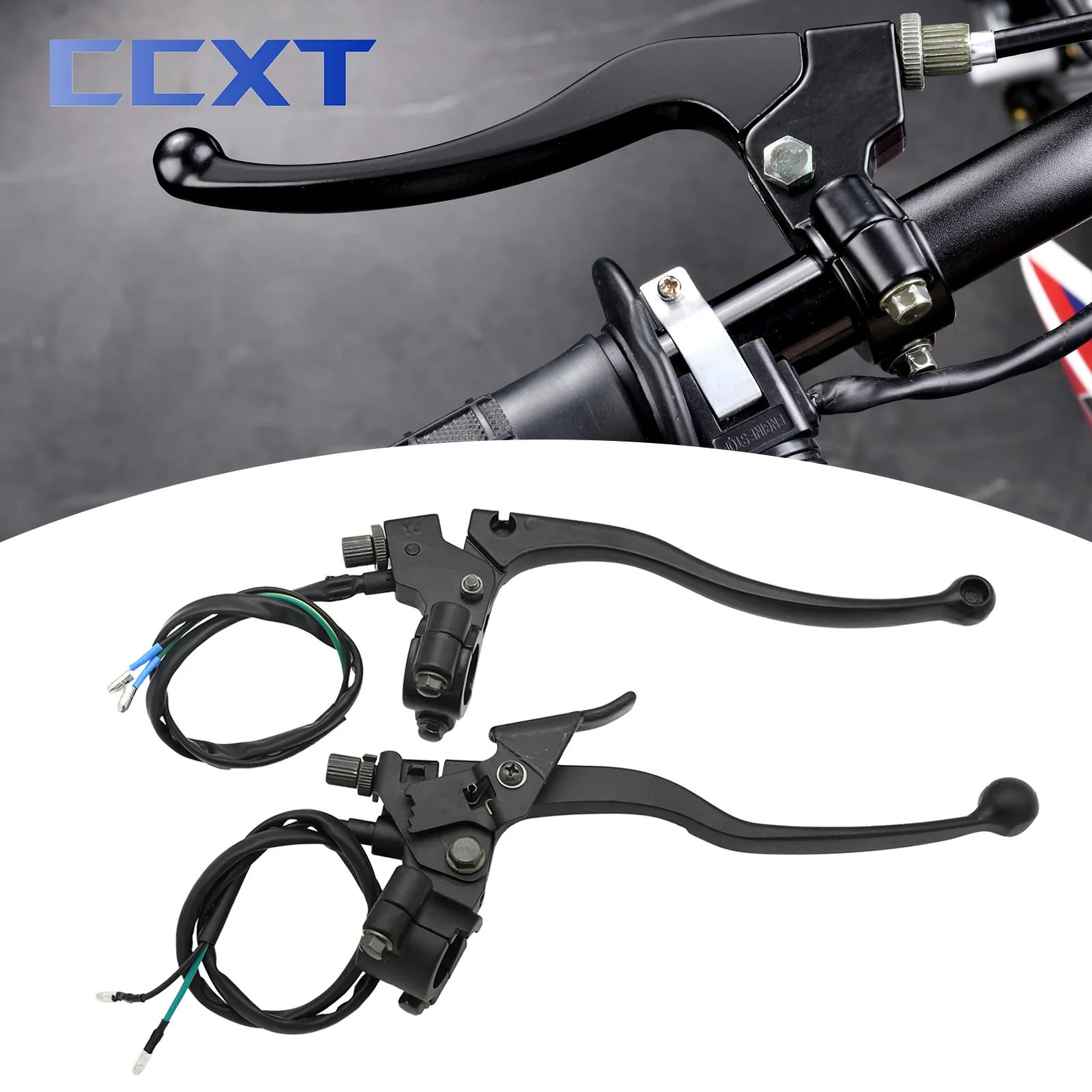 Clutch-Lever-Parking-Brake-Lever-Brake-Lever-Handbrake-Lock-22mm-Handle ...
