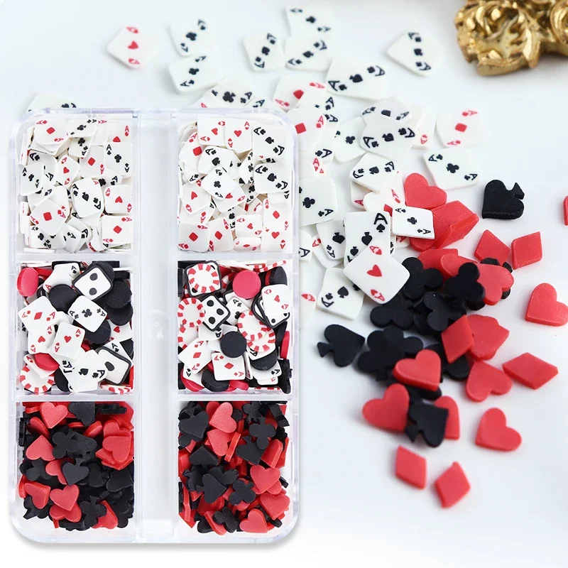 Poker-Clay-Slices-For-DIY-Epoxy-Resin-Mold-Jewelry-Fillings-Playing ...