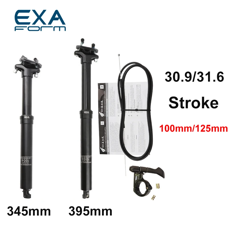Ks Exa Form 900i Dropper Seatpost Adjustable Height 30.9/31.6*395mm ...
