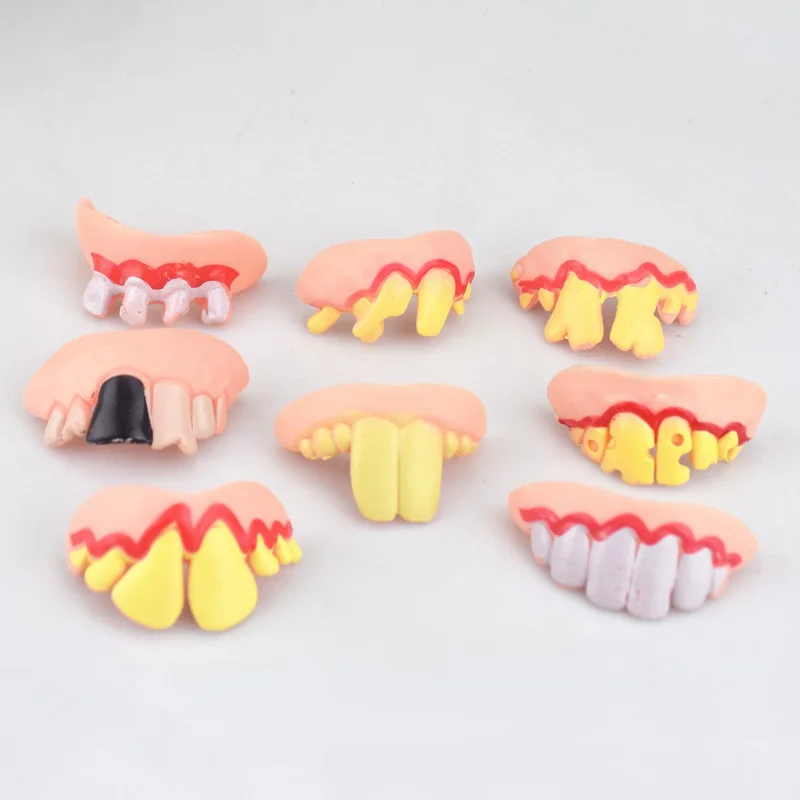 1Pcs-Funny-Rubber-False-Tooth-Halloween-Party-Prank-Toy-Stage-Cosplay ...