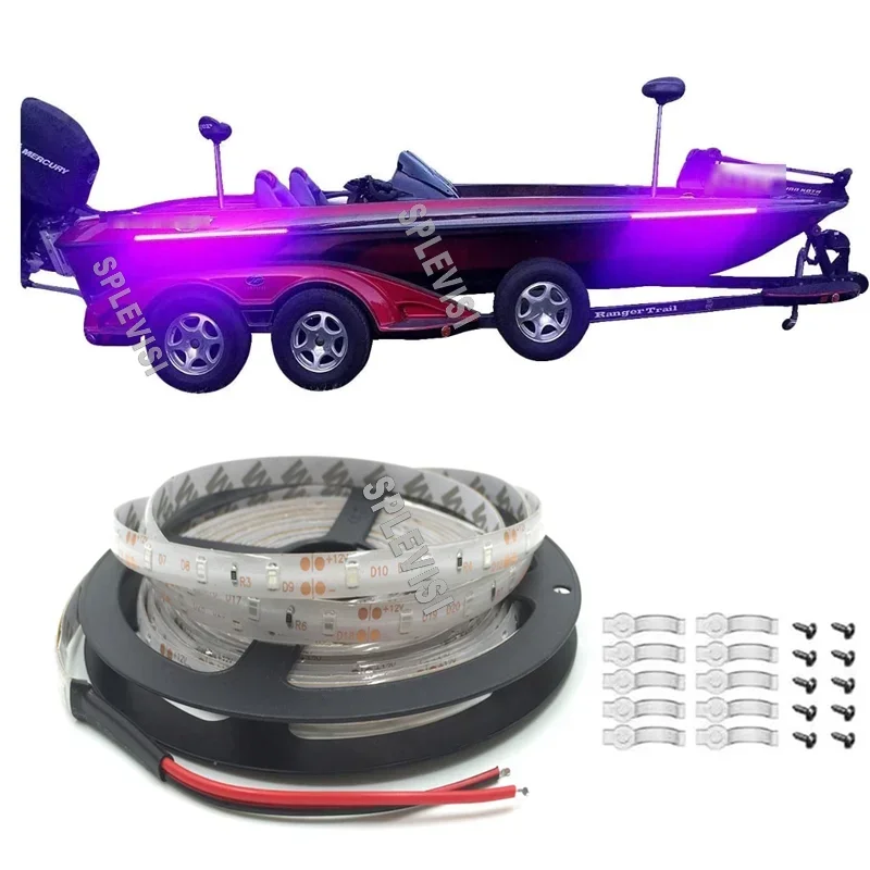 16FT Waterproof IP65 Ultra Violet UV Black Light LED Light Strip for ...