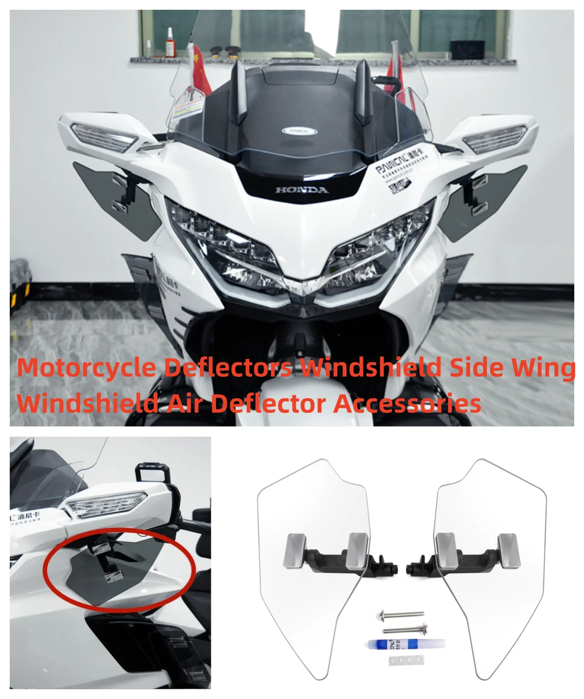 Motorcycle-Deflectors-For-Honda-Gold-Wing-GL1800-F6B-2018-2024 ...