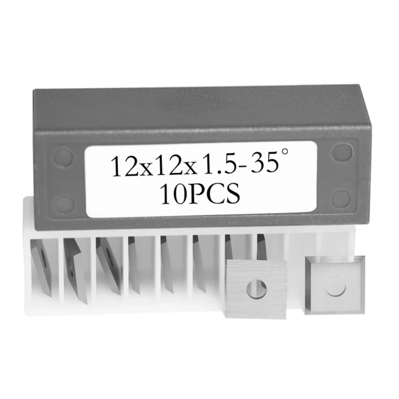 10PCS-Insert-Cutters-Woodworking-Spiral-Helical-Planer-Cutter-Heads ...