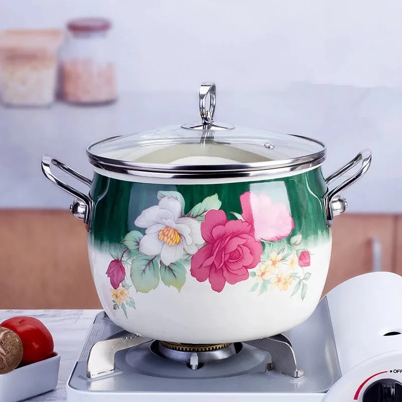 Deep-Pot-Korean-style-Enamel-Enamel-Soup-Pot-Stew-Pot-Household-High ...