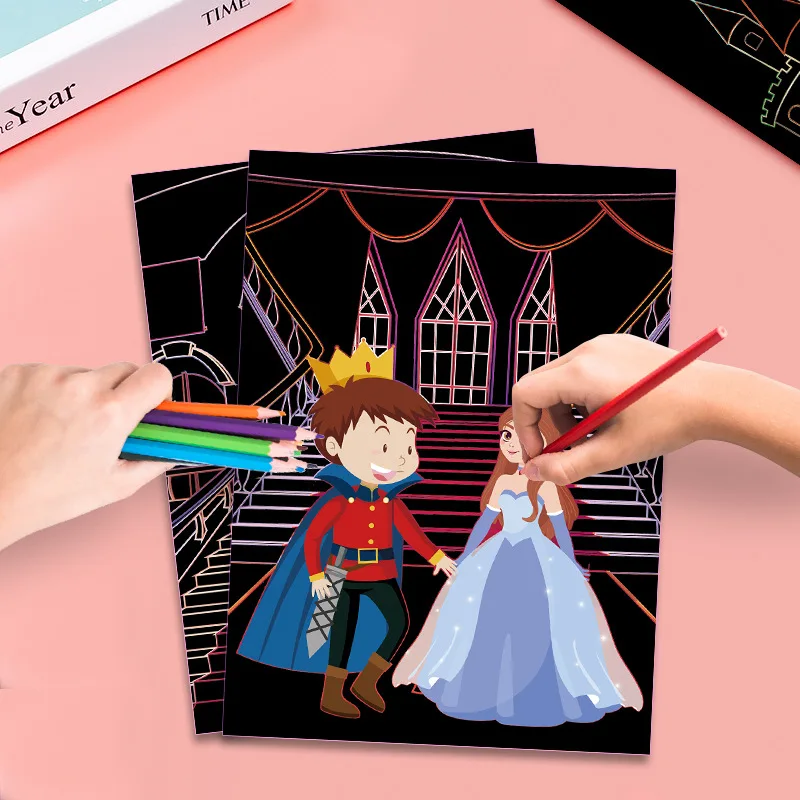 Cartoon Prince And Princess Drawing
