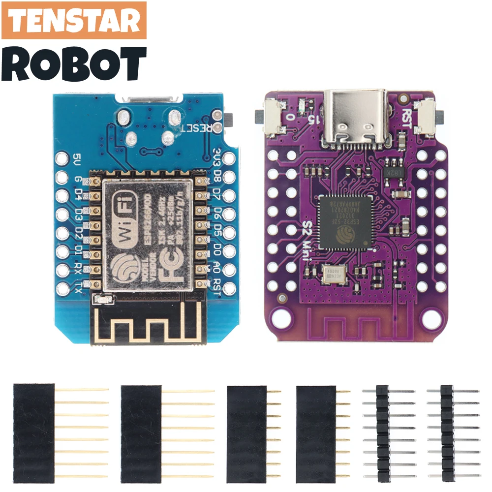 Esp32 S2 Mini D1 Mini Board Based Esp8266 Ch340 Esp32 S2fn4r2 4mb Flash 2mb Psram Micropython 5741