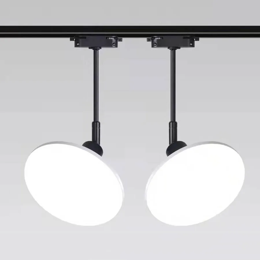 36W 50W E27 LED Track Light Ceiling Track Rail lamp Aluminum LED ...
