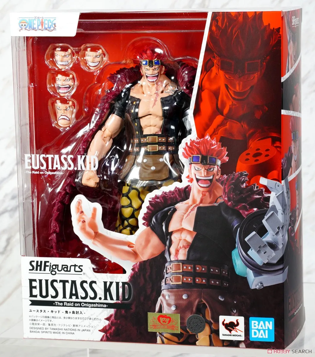 Bandai S.H.Figuarts ONE PIECE EUSTASS KID The Raid on Onigashima Actio ...