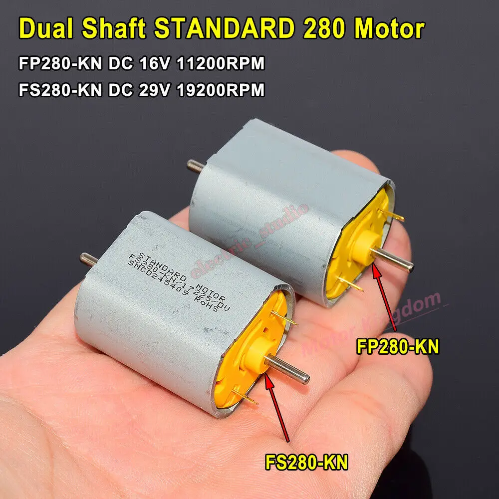 Micro-Standard-FS280-KN-FP280-KN-Motor-DC-16V-29V-High-Torque-Dual ...