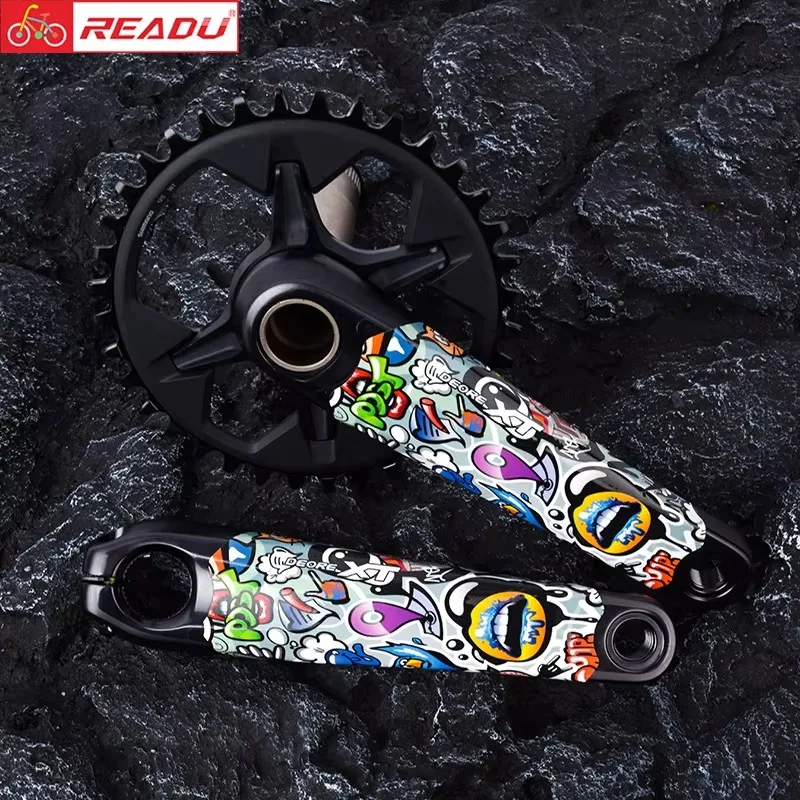 M8100 XT crankset decals deore Tooth plate crank arm protection DIY ...