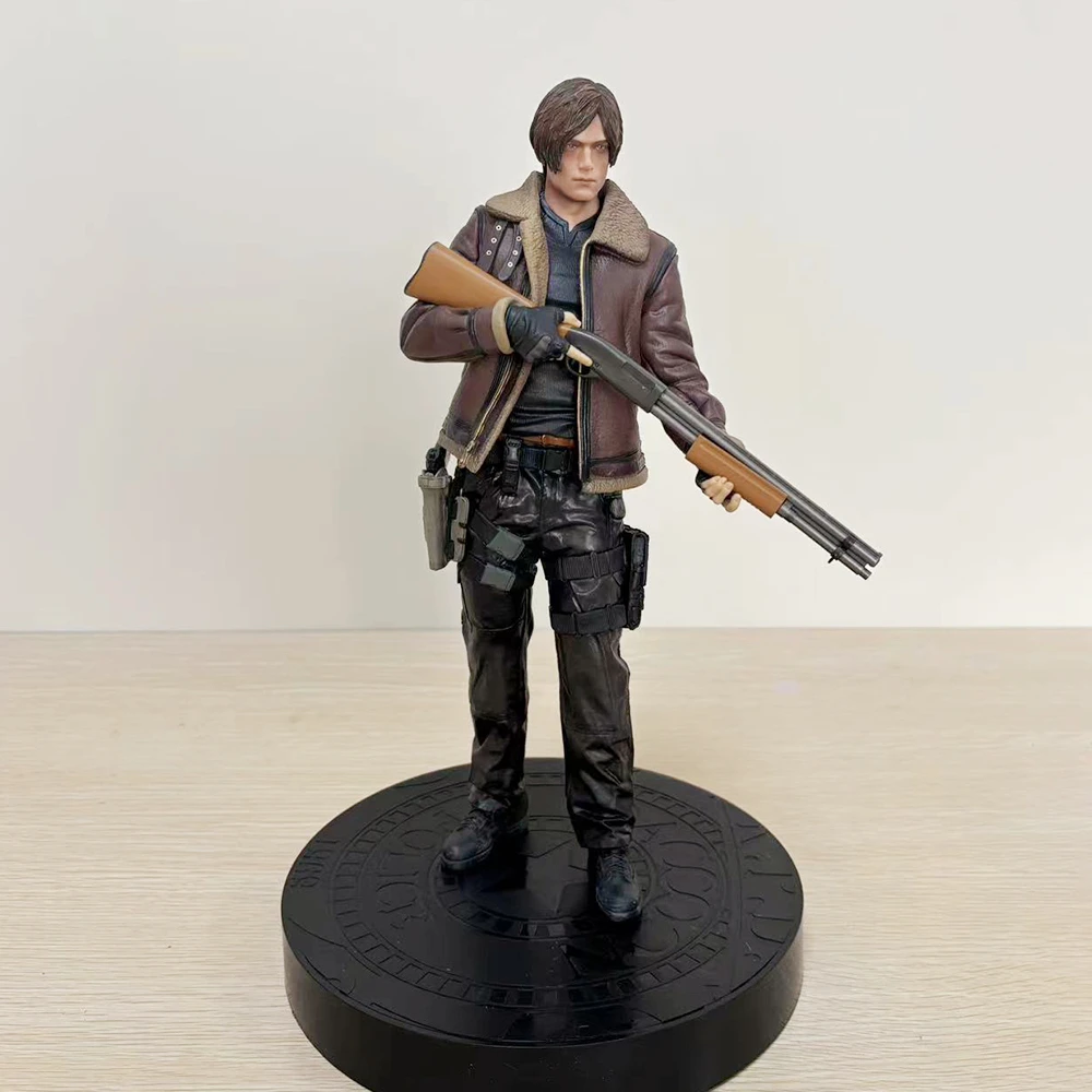 Resident-Evil-Leon-S-33cm-Figura-de-acci-n-de-PVC-de-Kennedy-GK-juego ...