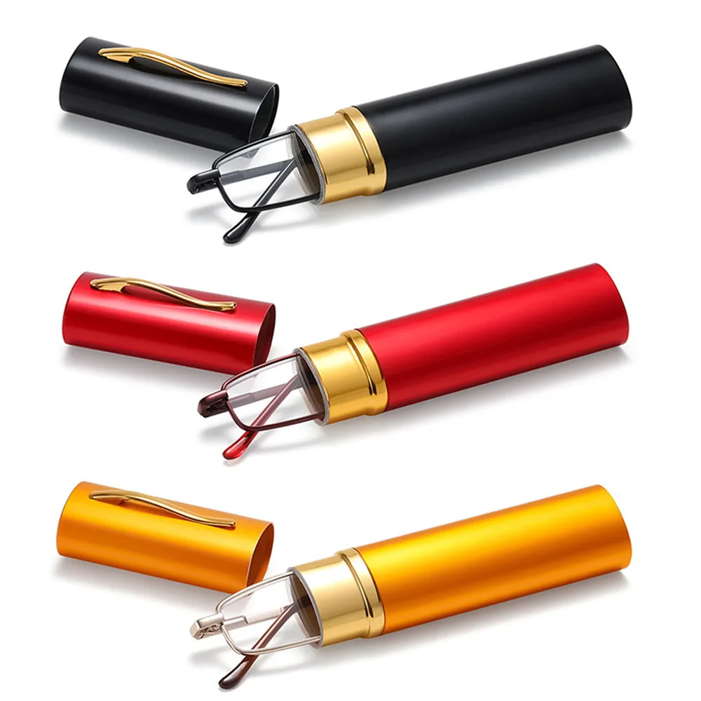 Slim-Anti-blue-light-Reading-Glasses-With-Tube-Case-Men-Women ...