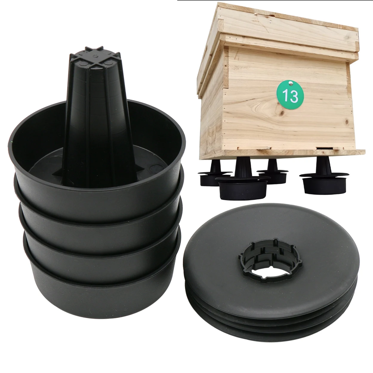4 Set Bee Hive Anti ant Bracket Sink Base Tripod Heightened Waterproof ...