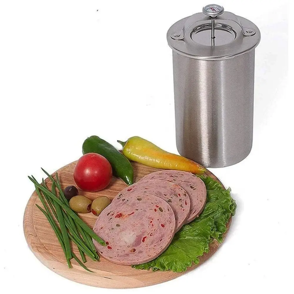Stainless-Steel-Meat-Press-Machine-New-Round-Shape-Homemade-Meat-Press ...