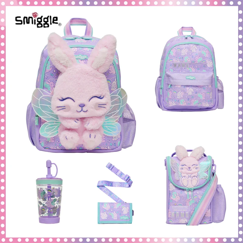 Australian-Smiggle-Cartoon-Moon-Rabbit-Backpack-For-Students-New-Girls ...
