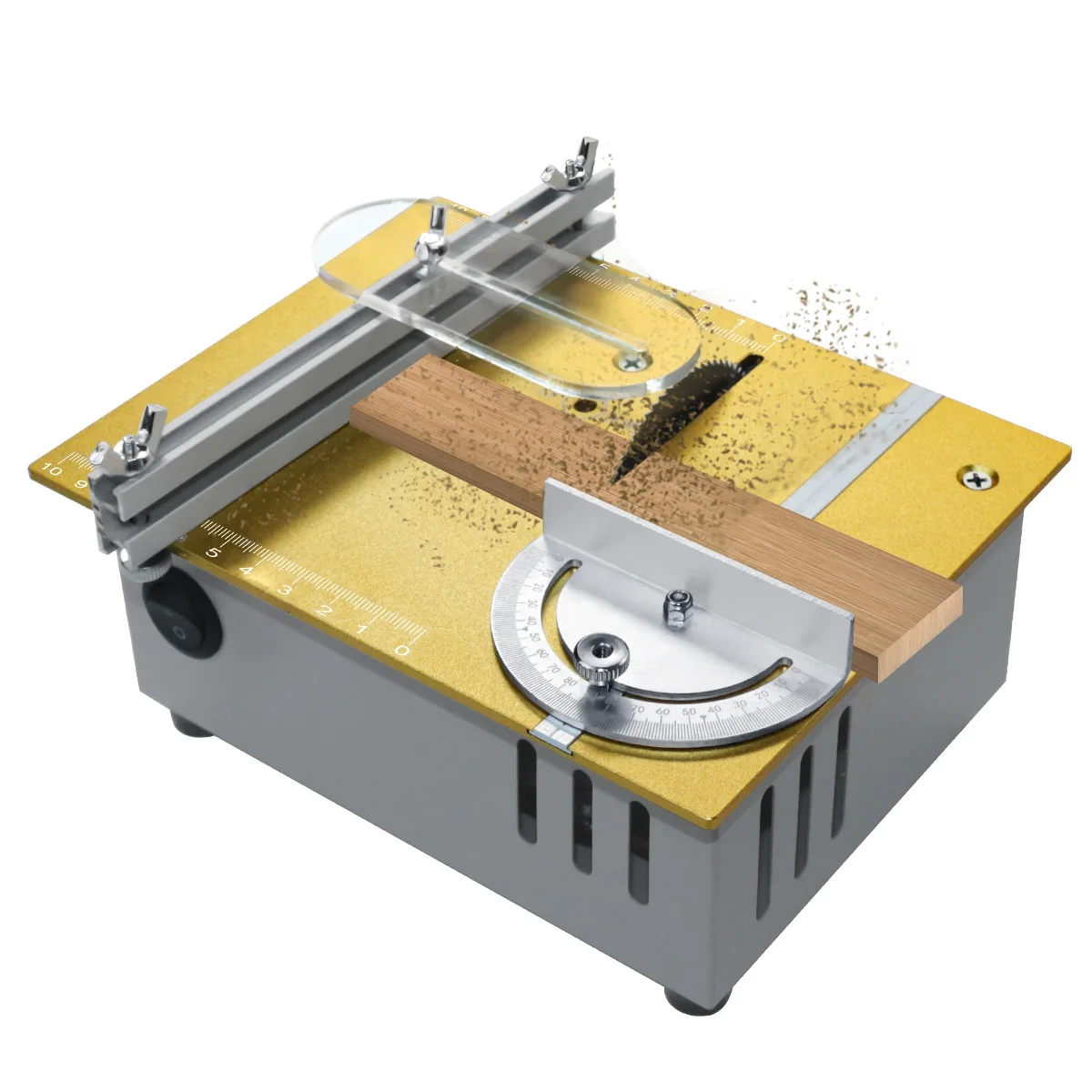 Table Saw Mini Precision Table Saws DIY Wood Working Lathe Polisher ...