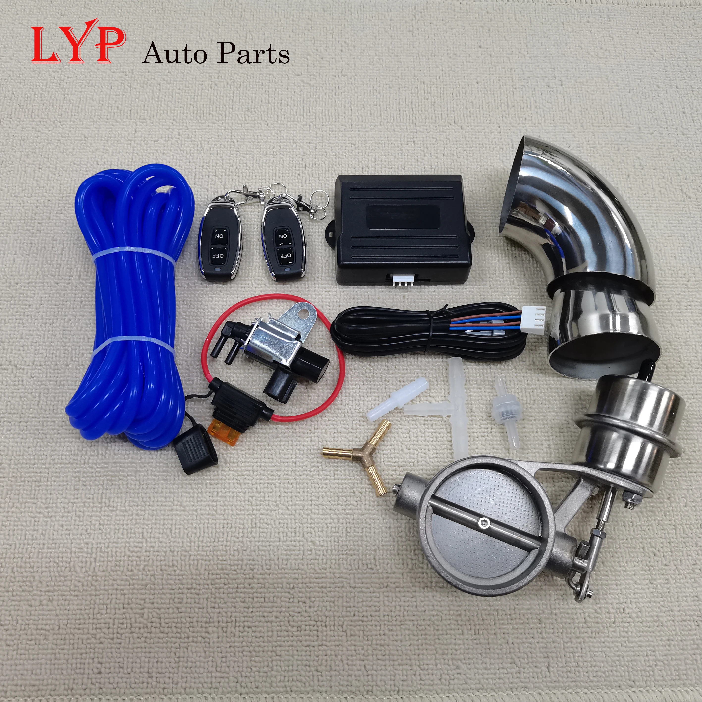 1-Set-Car-Exhaust-Control-Valve-Set-With-Vacuum-Actuator-Cutout-2-2-5 ...