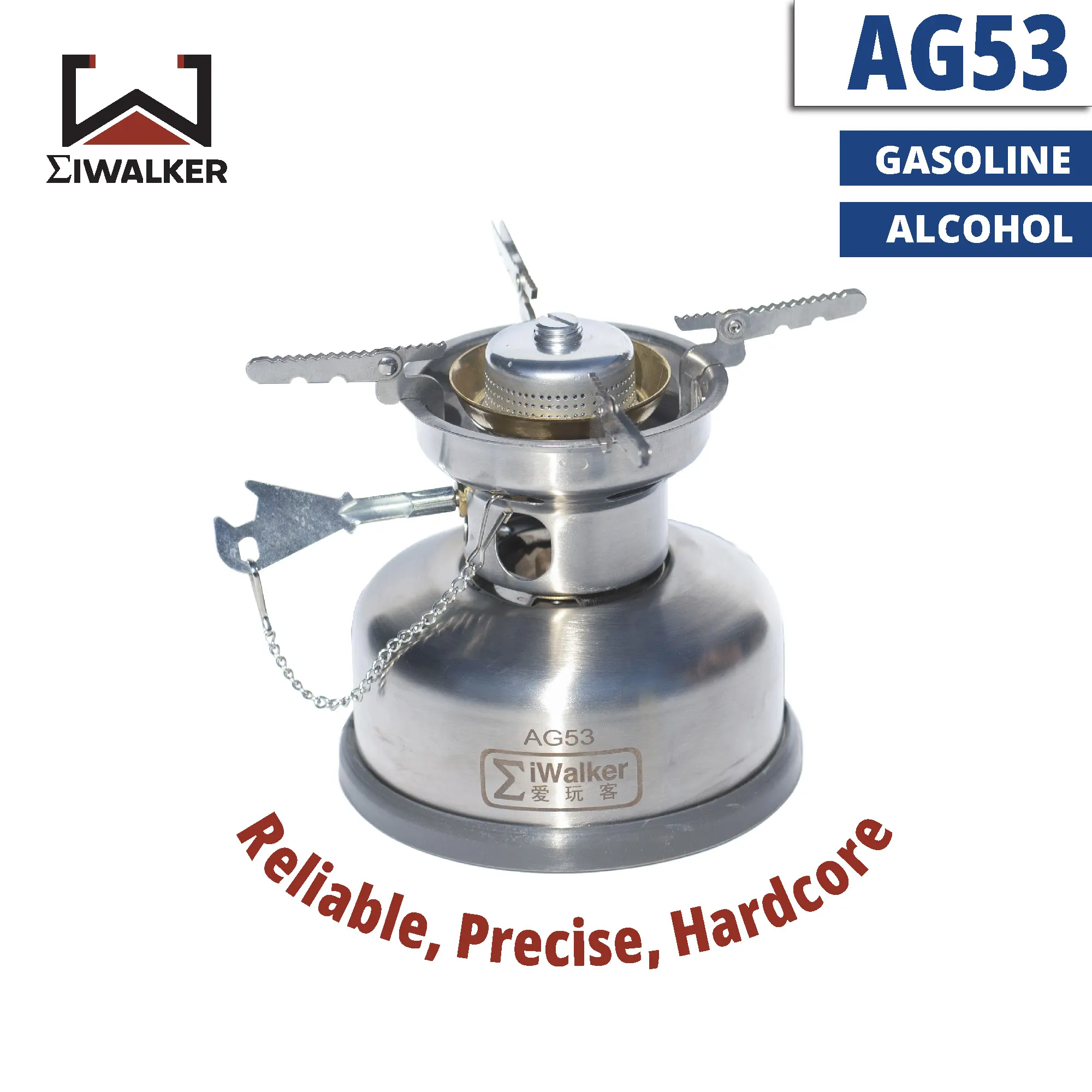 IWALKER-AG53-Alcohol-Gasoline-Dual-Fuel-Outdoor-Stove-Burner-Camping ...