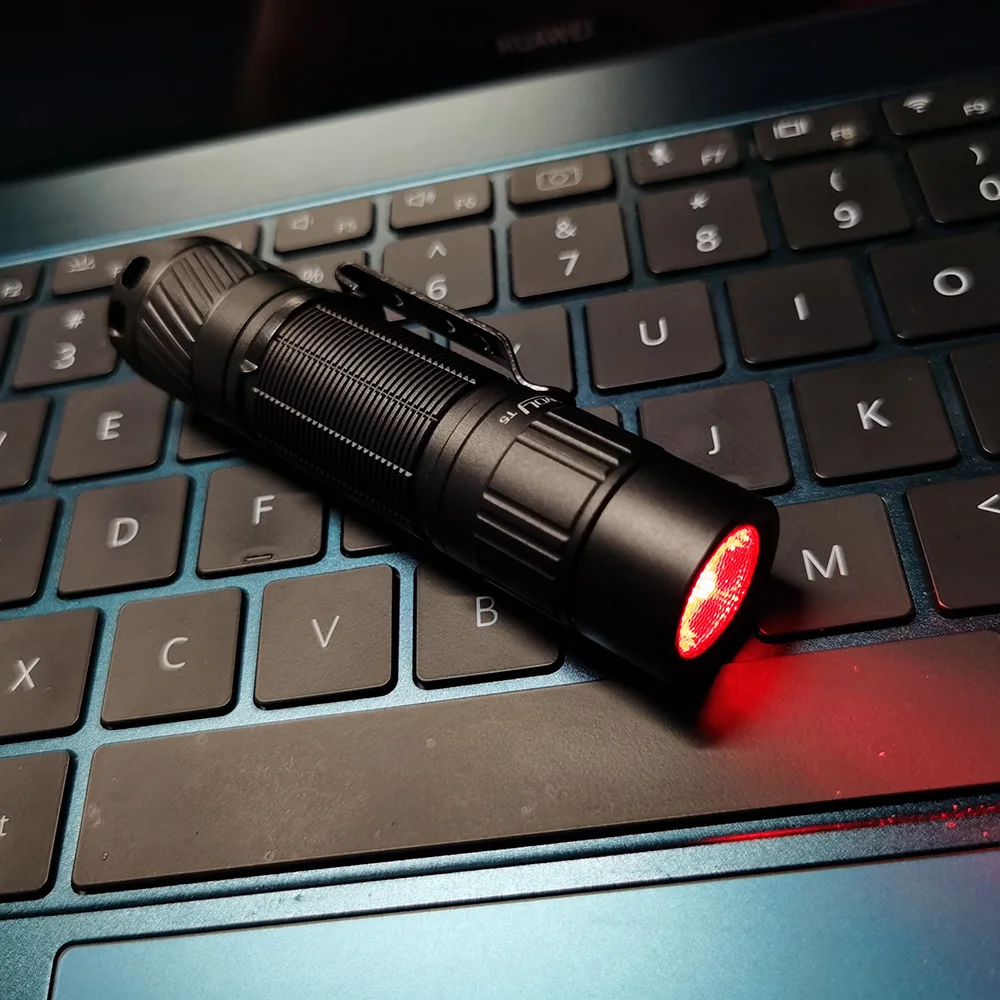 Black-Convoy-T5-flashlight-KR-CSLNM1-23-SST-20-DR-red-light-AA-14500 ...