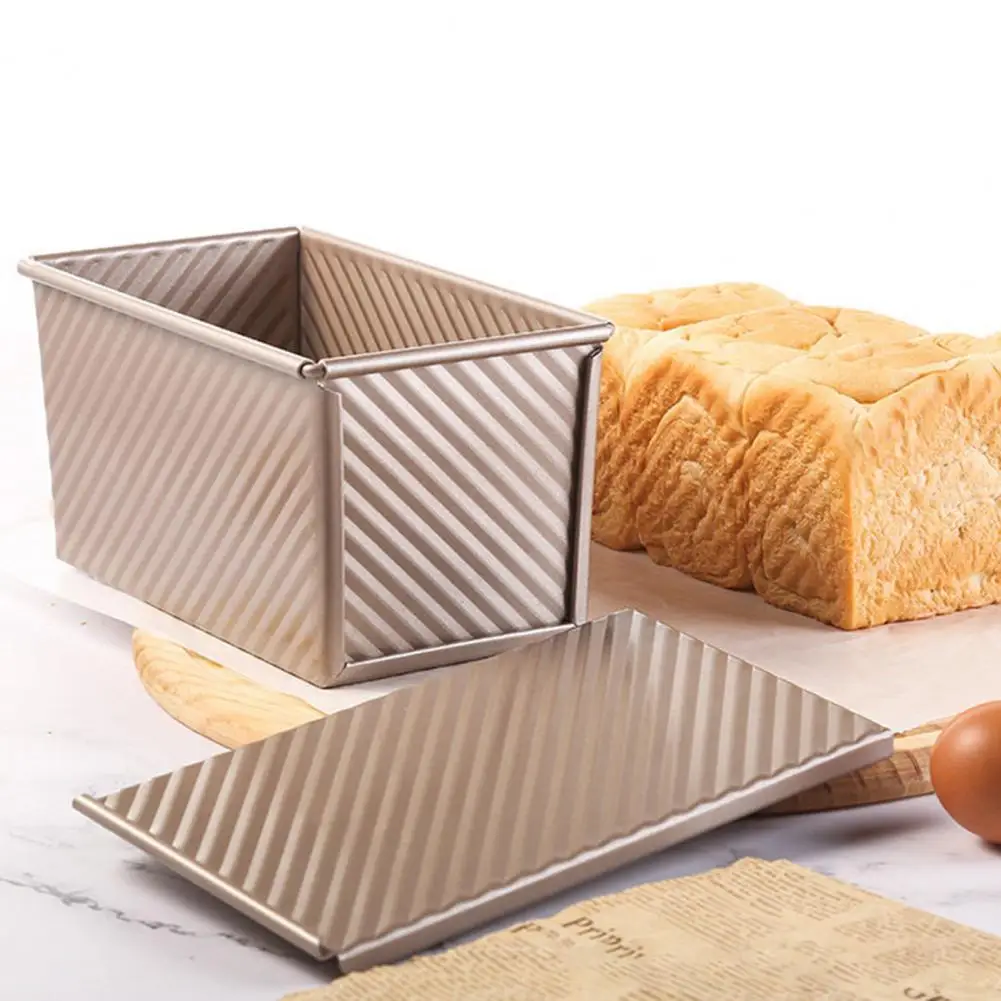 High-Hardness-Bread-Toast-Mold-with-Lid-Toast-Mold-Heat-Resistance-DIY ...