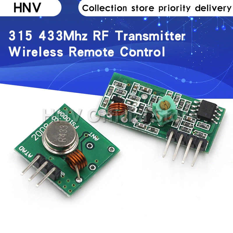 315 433 Mhz 315mhz 433mhz Rf Transmitter And Receiver Link Kit ...