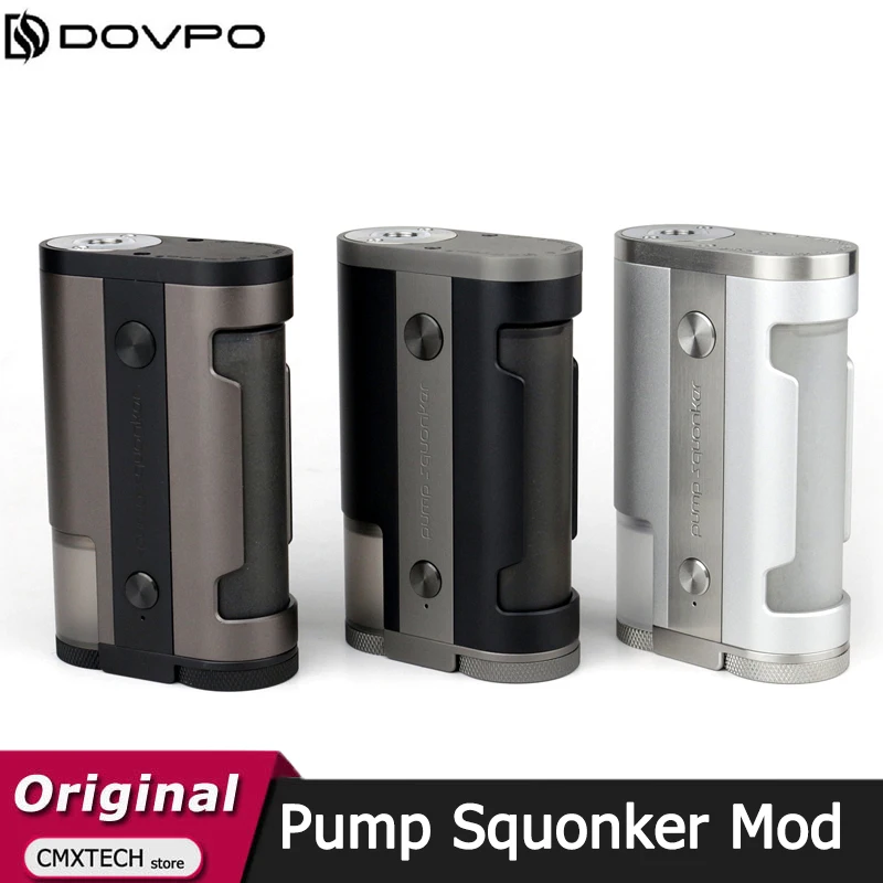 Original-DOVPO-X-Across-Pump-Squonker-Box-Mod-Electronic-Cigarette-Vape ...