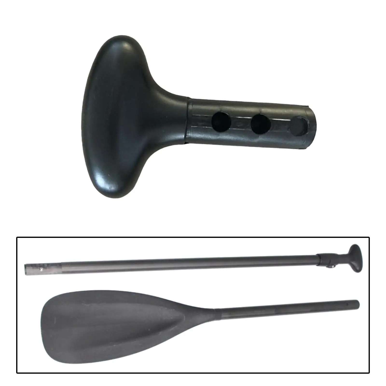 Canoe-Paddles-T-Handle-T-Shaped-Handle-Lightweight-Grip-Curved-Stand-up ...