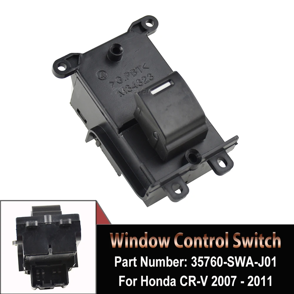 35760-SWA-J01-Passenger-Side-Power-Master-Window-Contorl-Switch-For ...