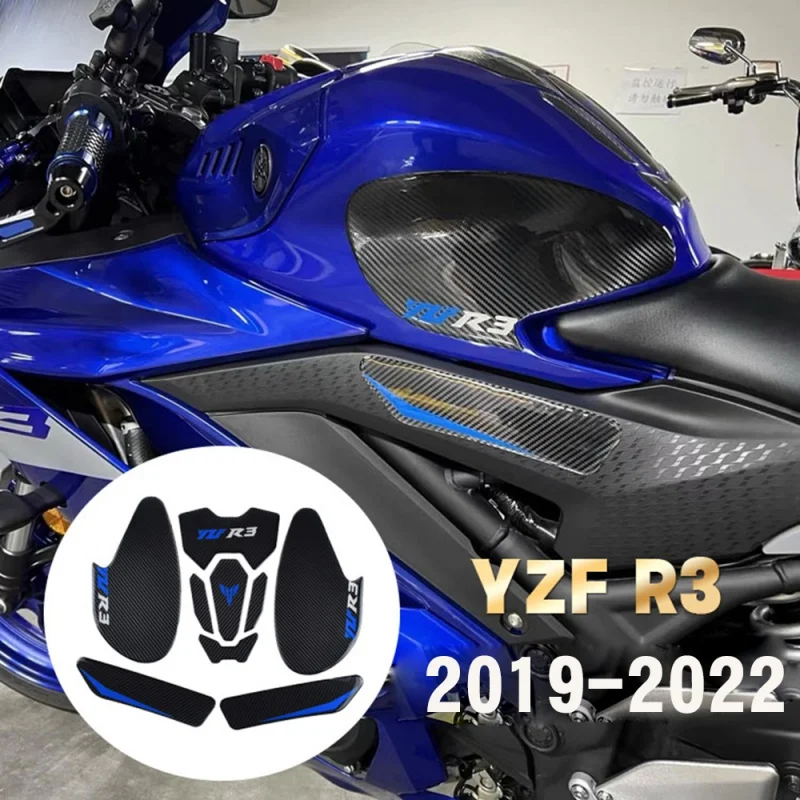 Almohadilla-de-tanque-de-carbono-3D-para-motocicleta-calcoman-a ...