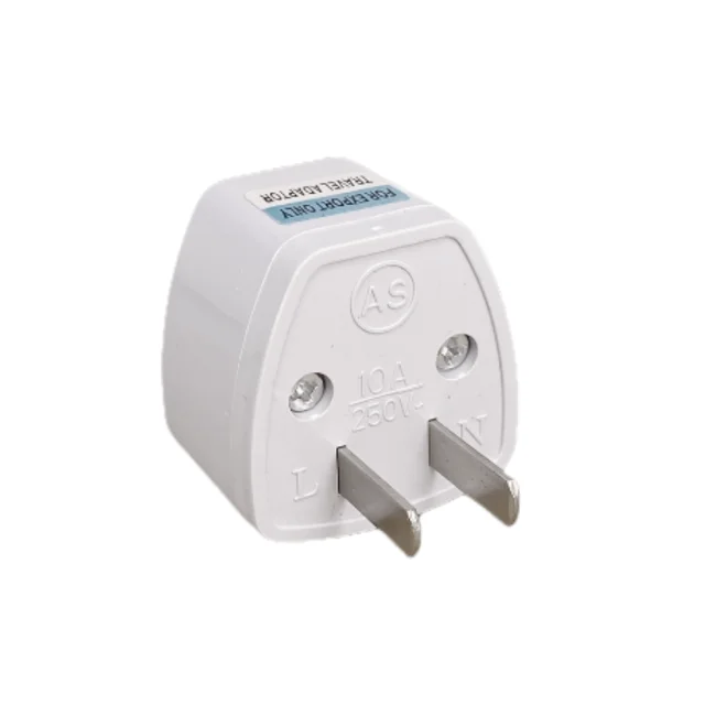 US USA Plug Adapter Korea KR Euro Europea EU To US America China CN ...