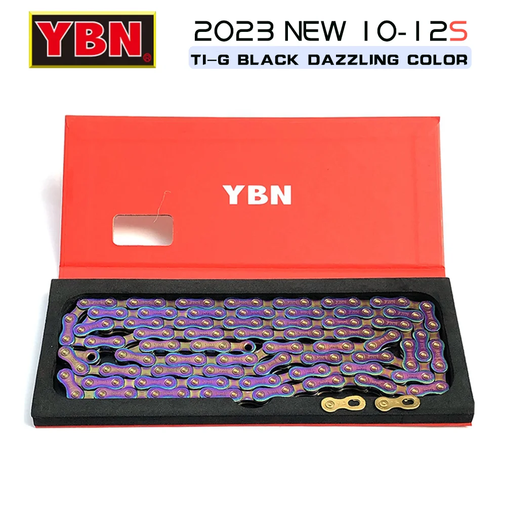 YBN Bicycle Chain 10 11 12 Speed MTB Road Bike Ultralight Chain 10V 11V ...