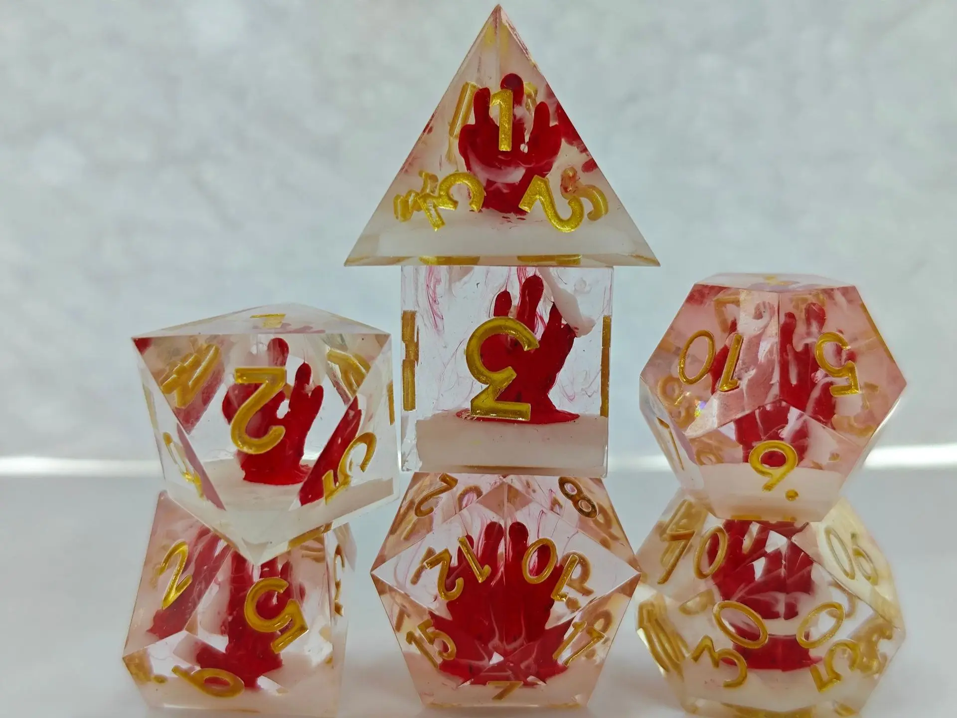 Creative-Halloween-Dice-Resin-DND-Dice-set-for-Dnd-dice-Player ...