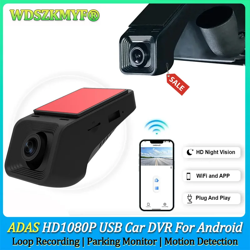 Cam-ra-de-tableau-de-bord-DVR-ADAS-pour-voiture-enregistreur-vid-o-WiFi ...