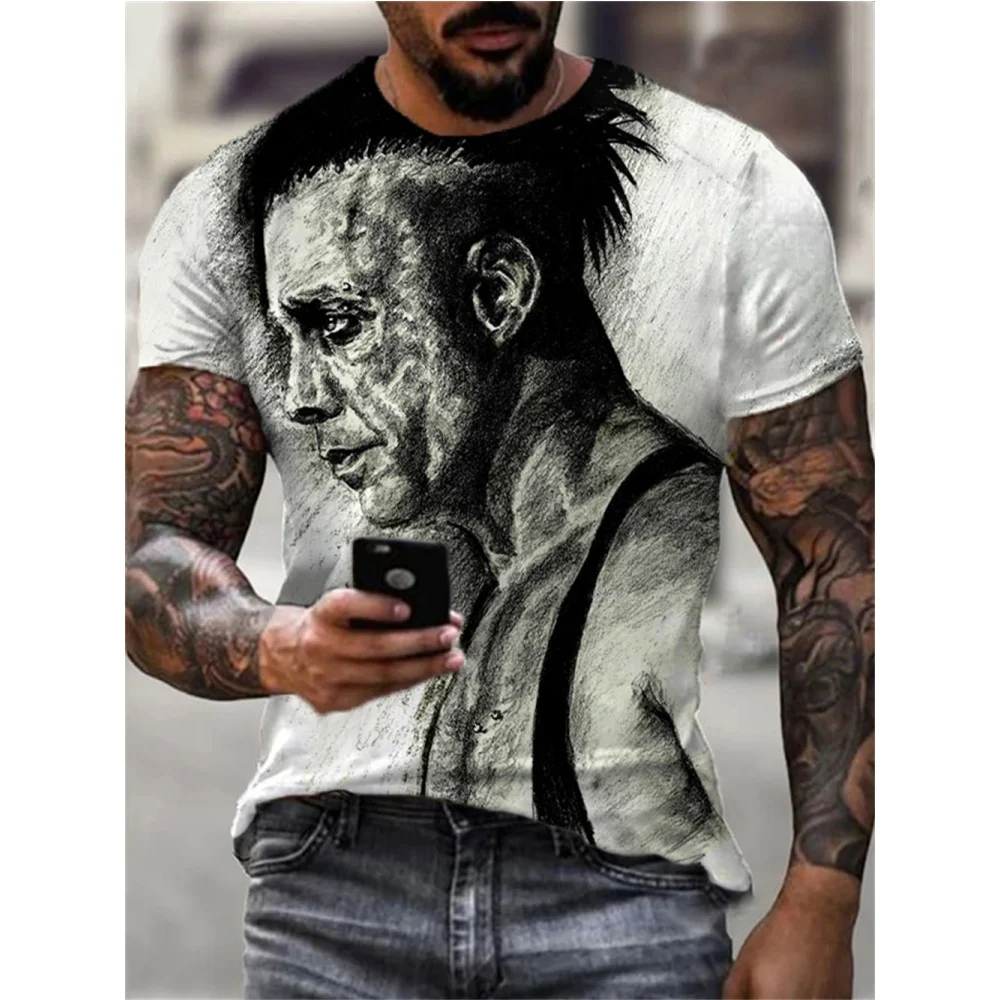 Men-s-T-Shirt-Summer-Tshirt-Casual-Short-Sleeved-Top-O-Neck-T-Shirt ...
